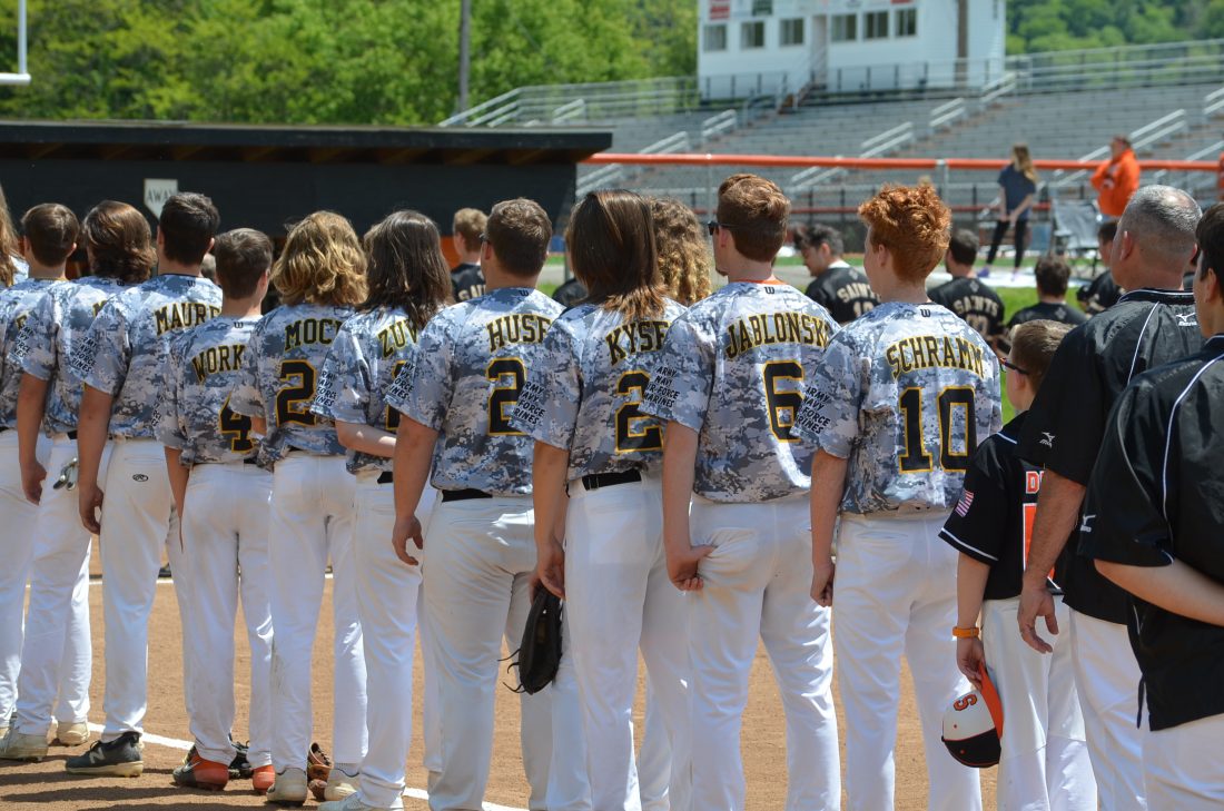 Shadyside pays homage to veterans with camo uniforms | News, Sports ...